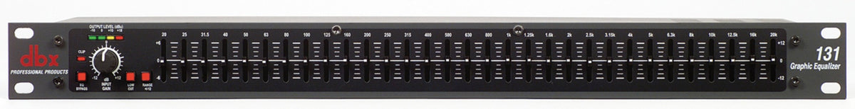 DBX 131 Graphic Equalizers – AVGear.com