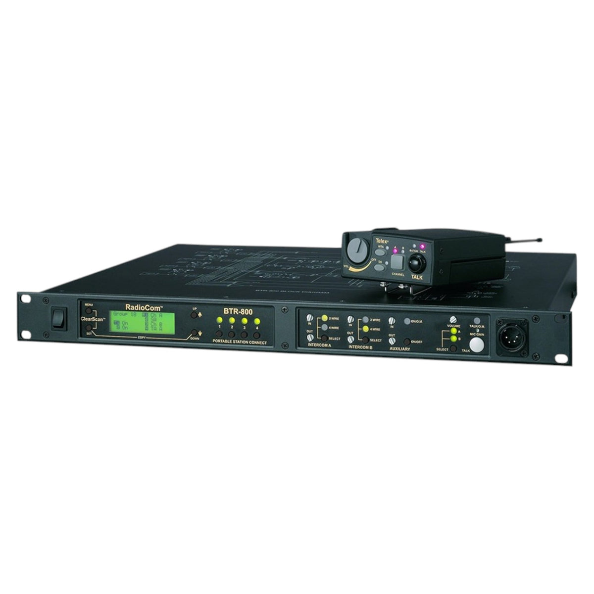 Telex BTR-800 2-Channel UHF Base Station – AVGear.com