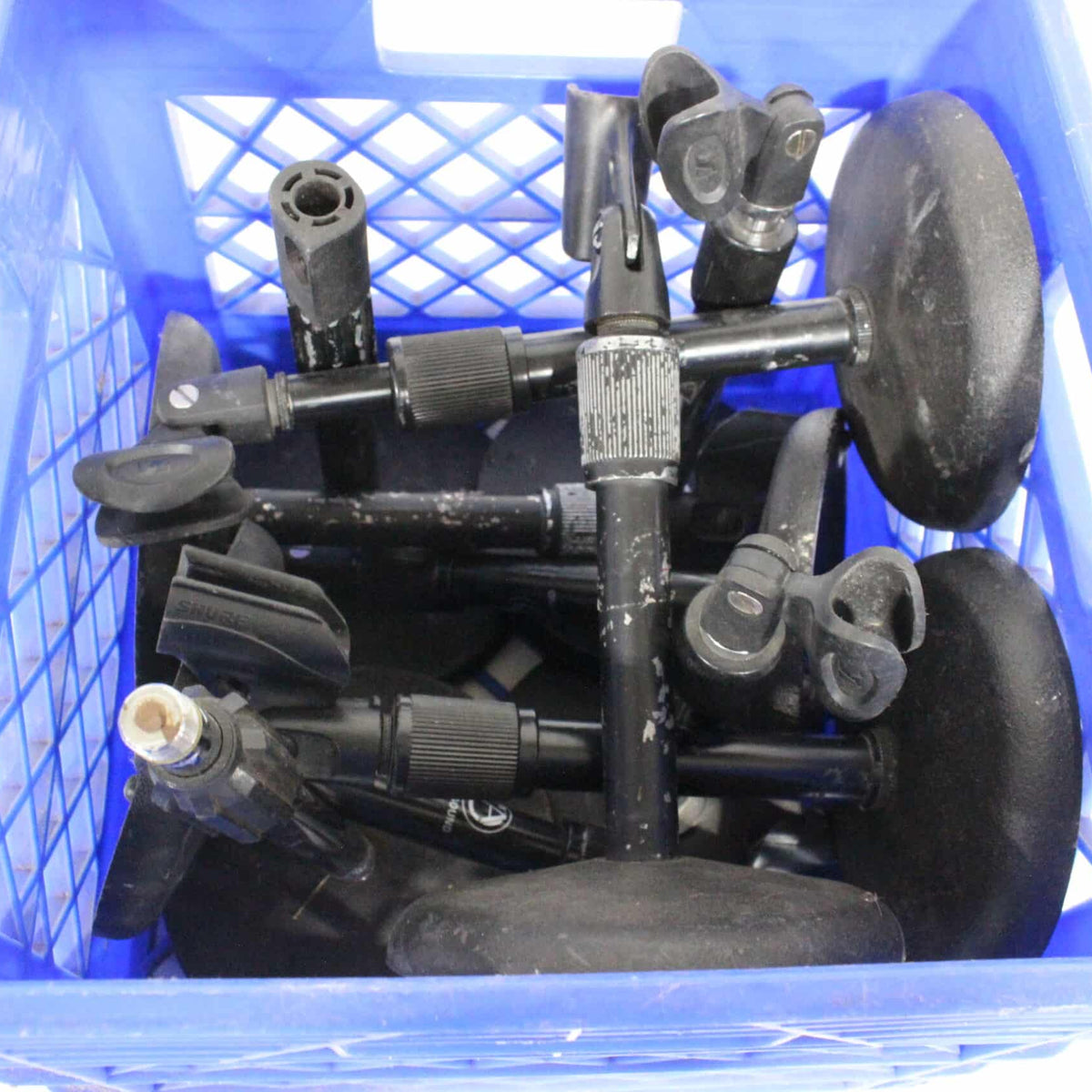 (10) Table Top Mic Stands w/ (8) Mic Mounts – AVGear.com