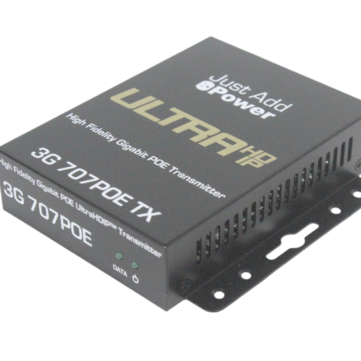Just Add Power VBS-HDIP-708POE Ultra HD IP Gigabit POE Transmitter, 3G ...