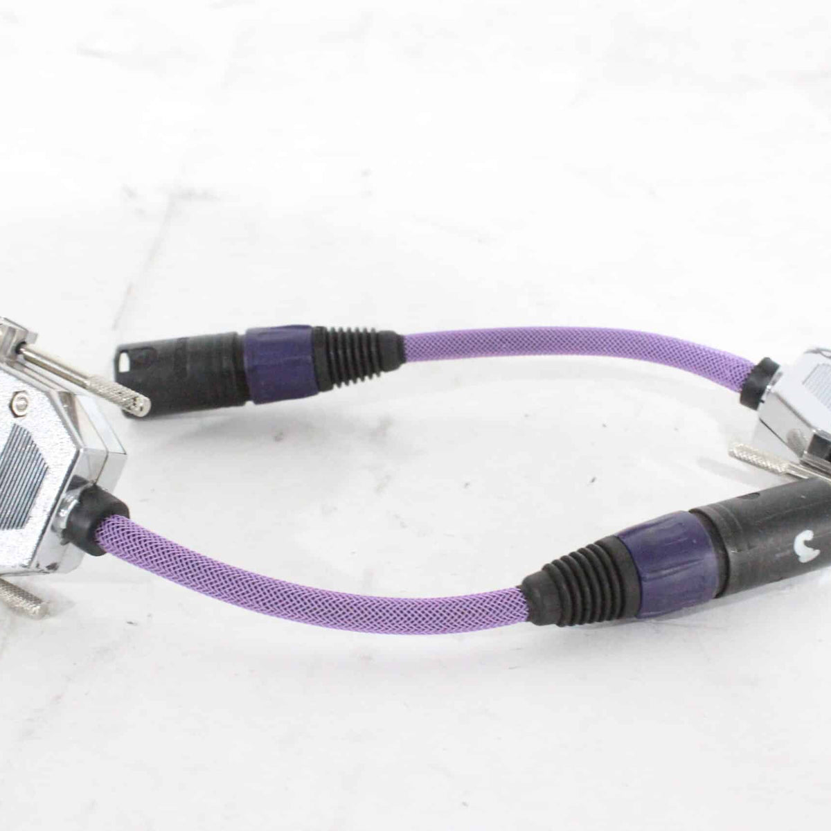 (2) DB25 To 3 Pin XLR Mini Jumper Cables – AVGear.com