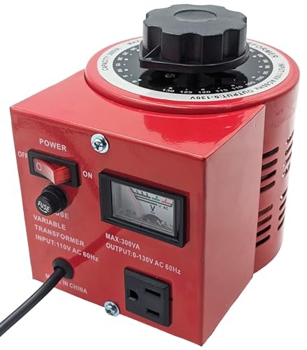 VARIAC SC-3M 300VA 0V to 130V 60Hz AC Variable Transformer – AVGear.com