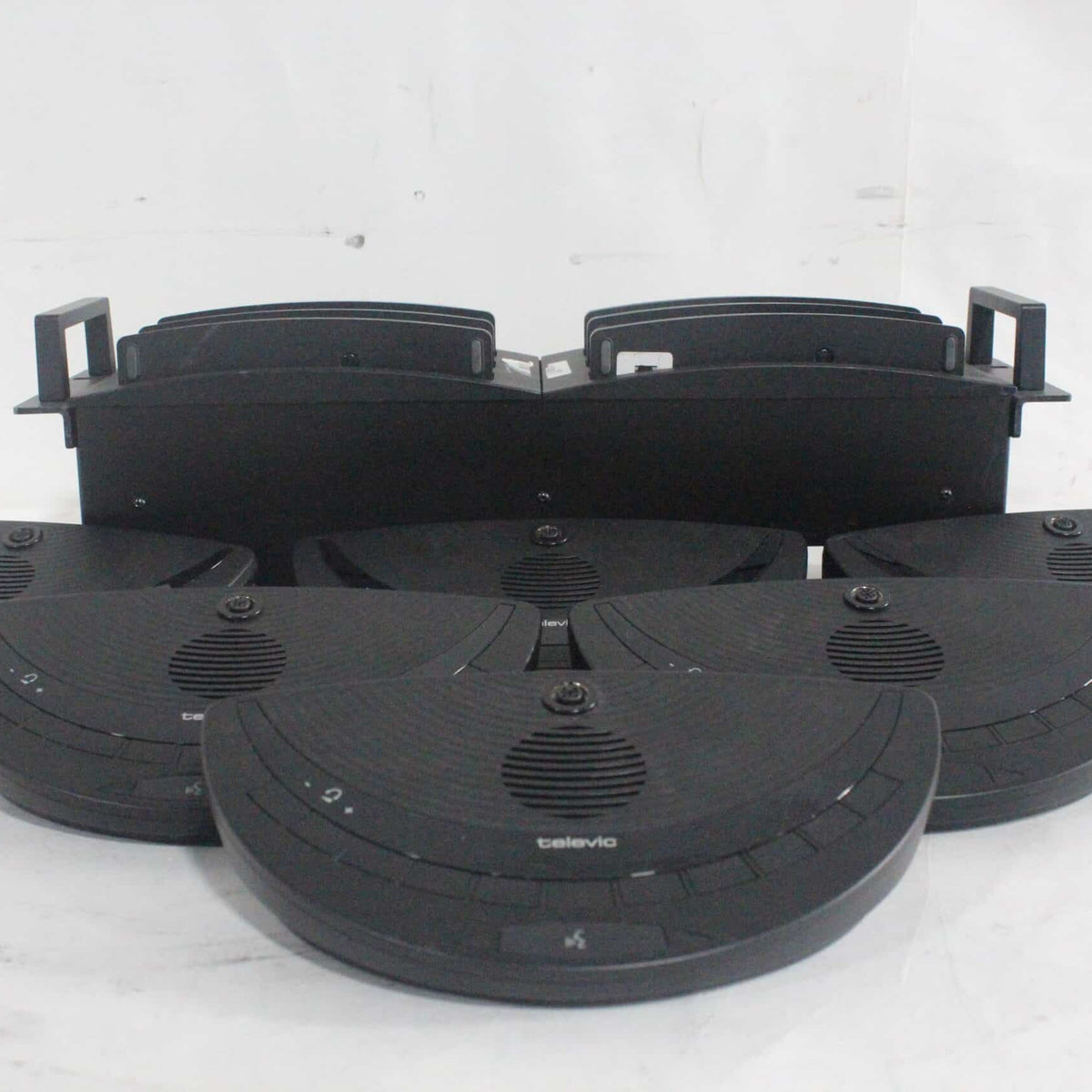 (6)Televic Confidea DD Conference Microphone Systems (NO MICS) w/ (6 ...