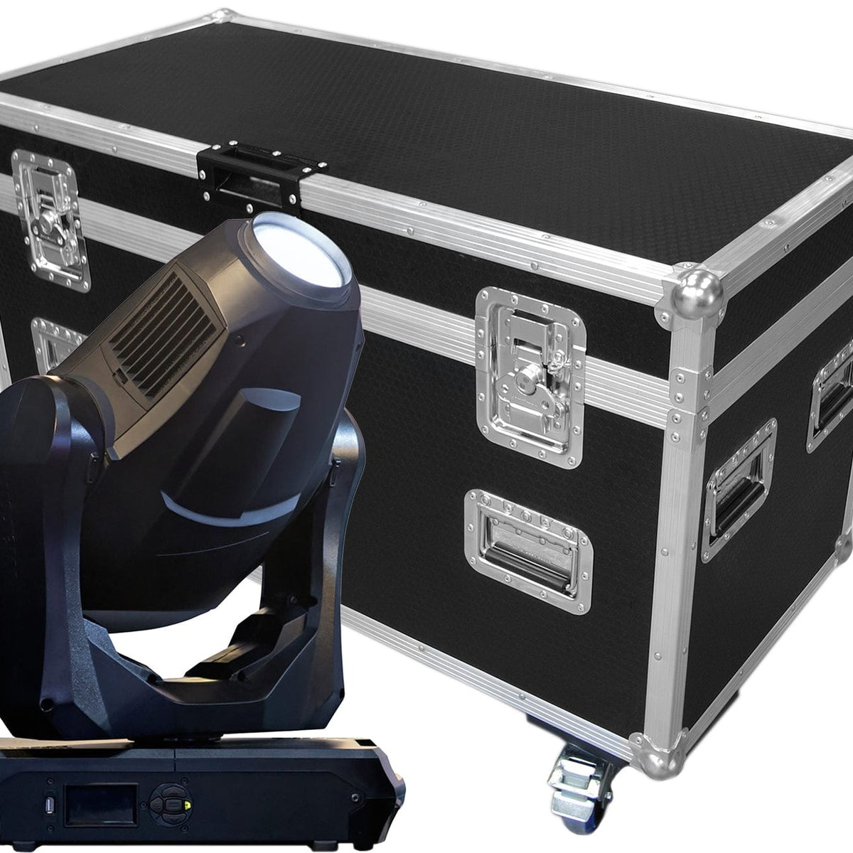 Martin Pro MAC Quantum Profile Bright white LED spot in 2-Unit Flightc ...