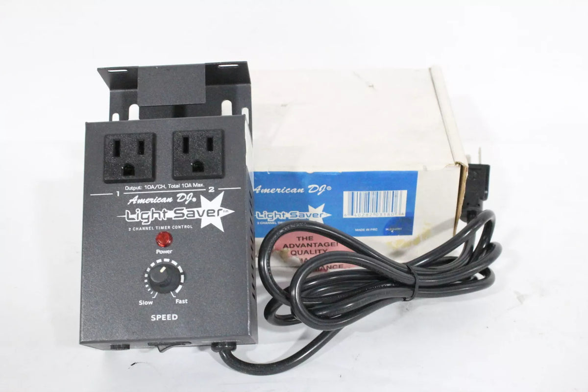ADJ Light Saver 2-Channel Timer Control – AVGear.com