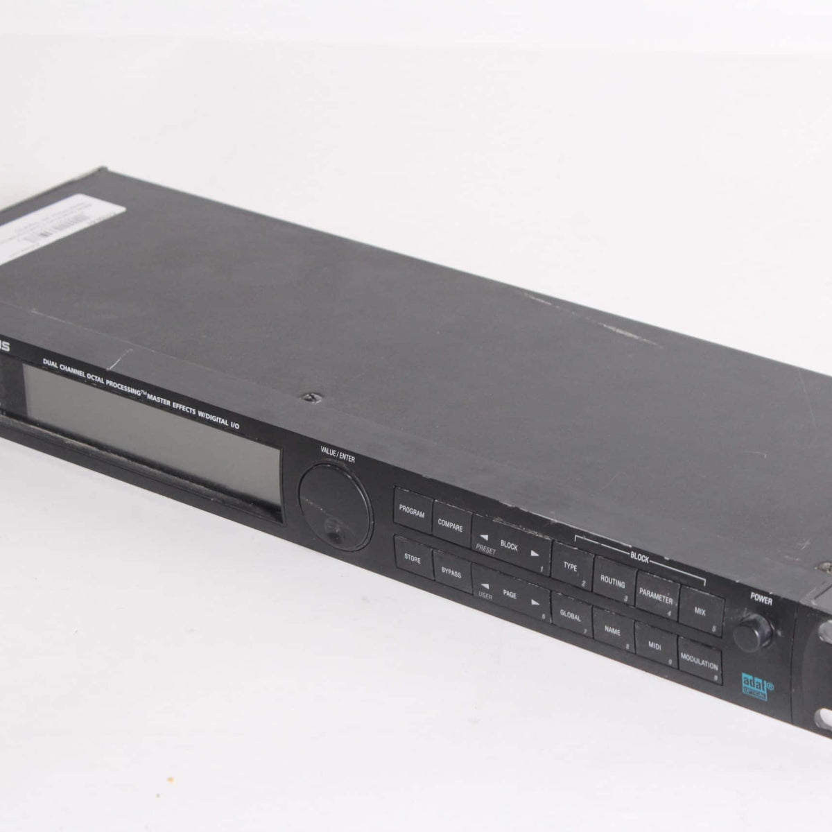 Alesis QUADRAVERB2 2 Dual Channel Octal Master Effects w/ Digital I/O ...