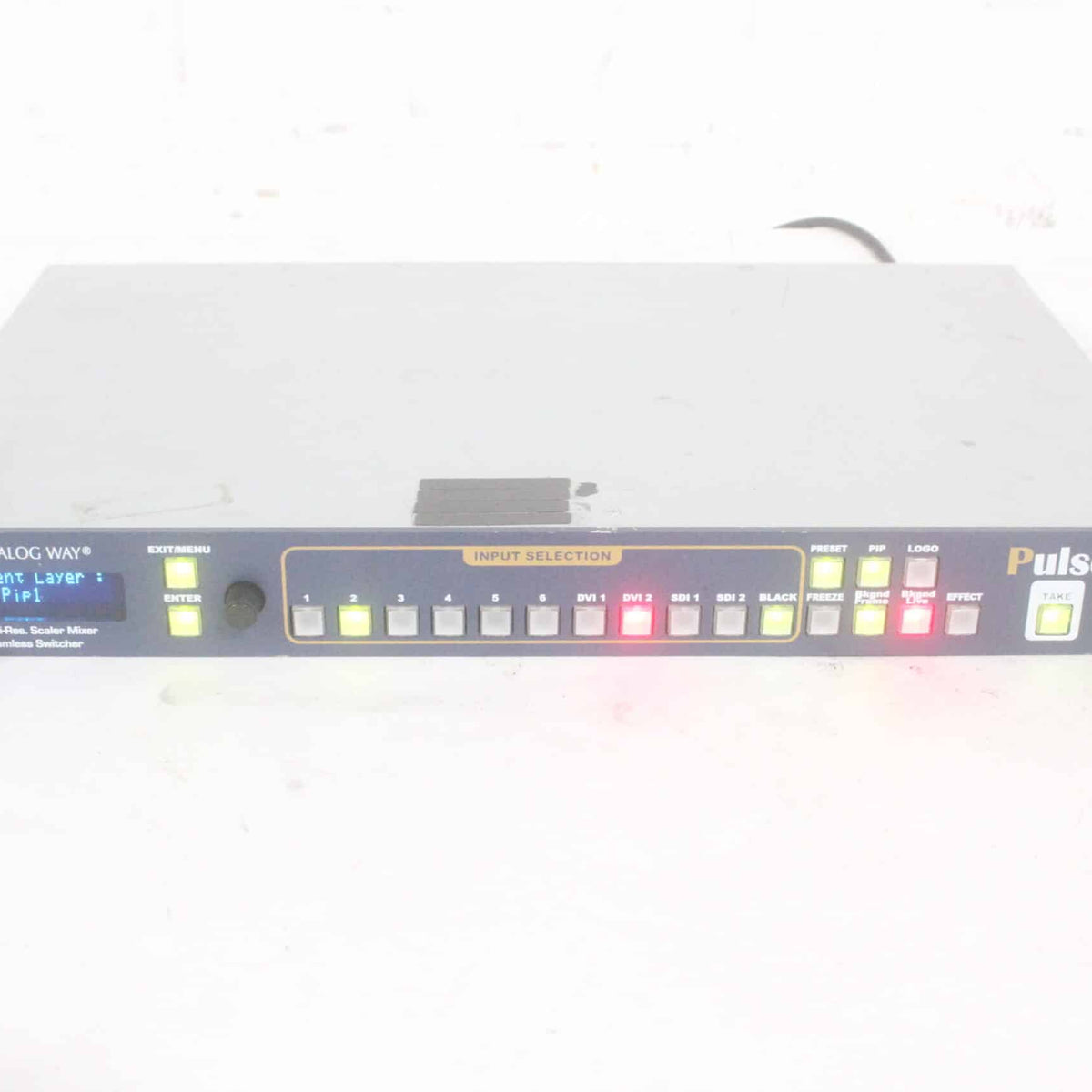 Analog Way PLS300 Pulse Dual Hi-Res. Scaler Mixer Seamless Switcher ...