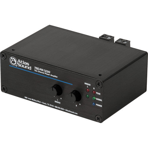 Atlas Sound TSD-PA122G 12W 2-Channel Power Amplifier – AVGear.com