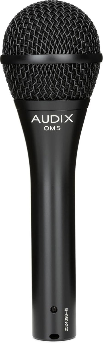 Audix OM5 Dynamic HyperCardioid Vocal Microphone in Soft Pouch – AVGear.com