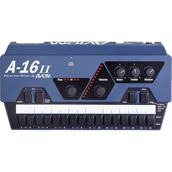 Aviom A-16 Personal Monitor Mixer System – AVGear.com