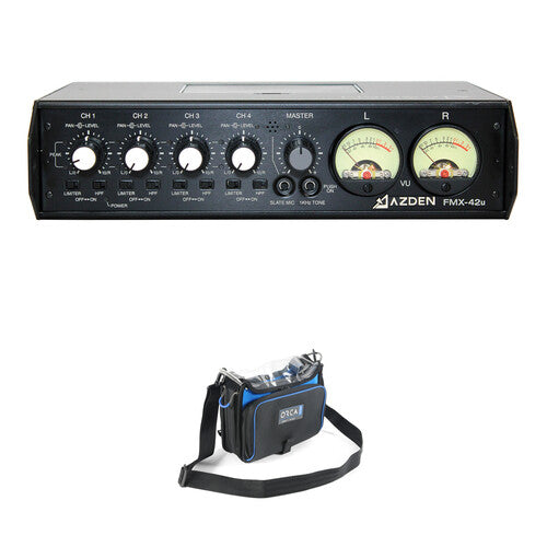 Azden FMX-42U 4-Channel Portable Mixer w/ USB Digital Output – AVGear.com