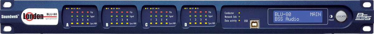 BSS Audio Soundweb BLU-80 Signal Processor – AVGear.com