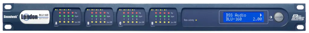 BSS Audio Soundweb London BLU-160 Signal Processor w/ BLU Link – AVGear.com