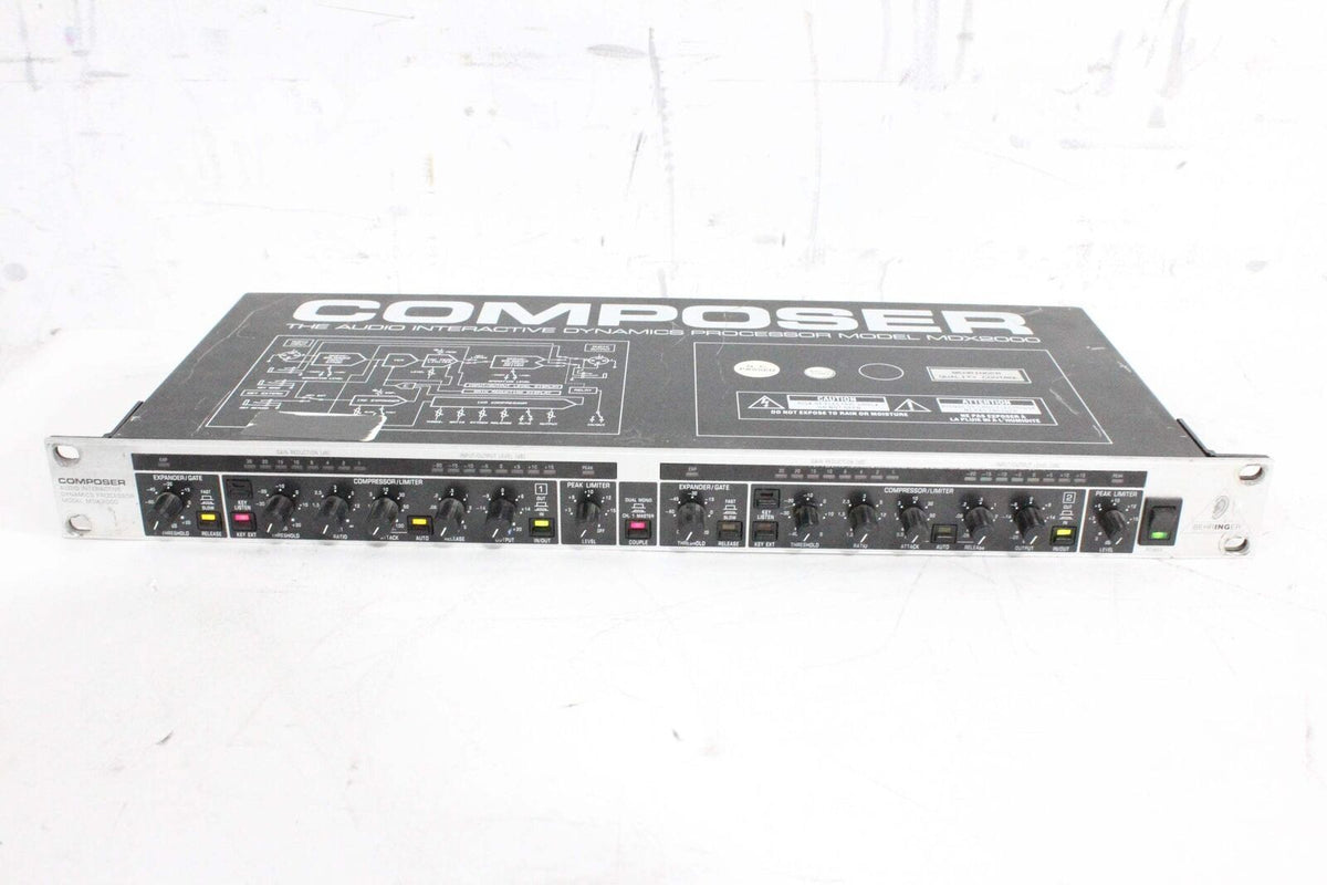 Behringer Composer MDX 2000 Audio Interactive Dynamics Processor ...