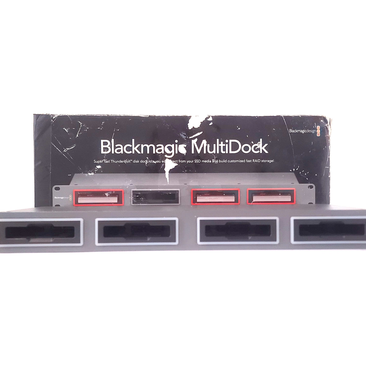 Blackmagic Design 4-Slot Thunderbolt Multidock Station – AVGear.com