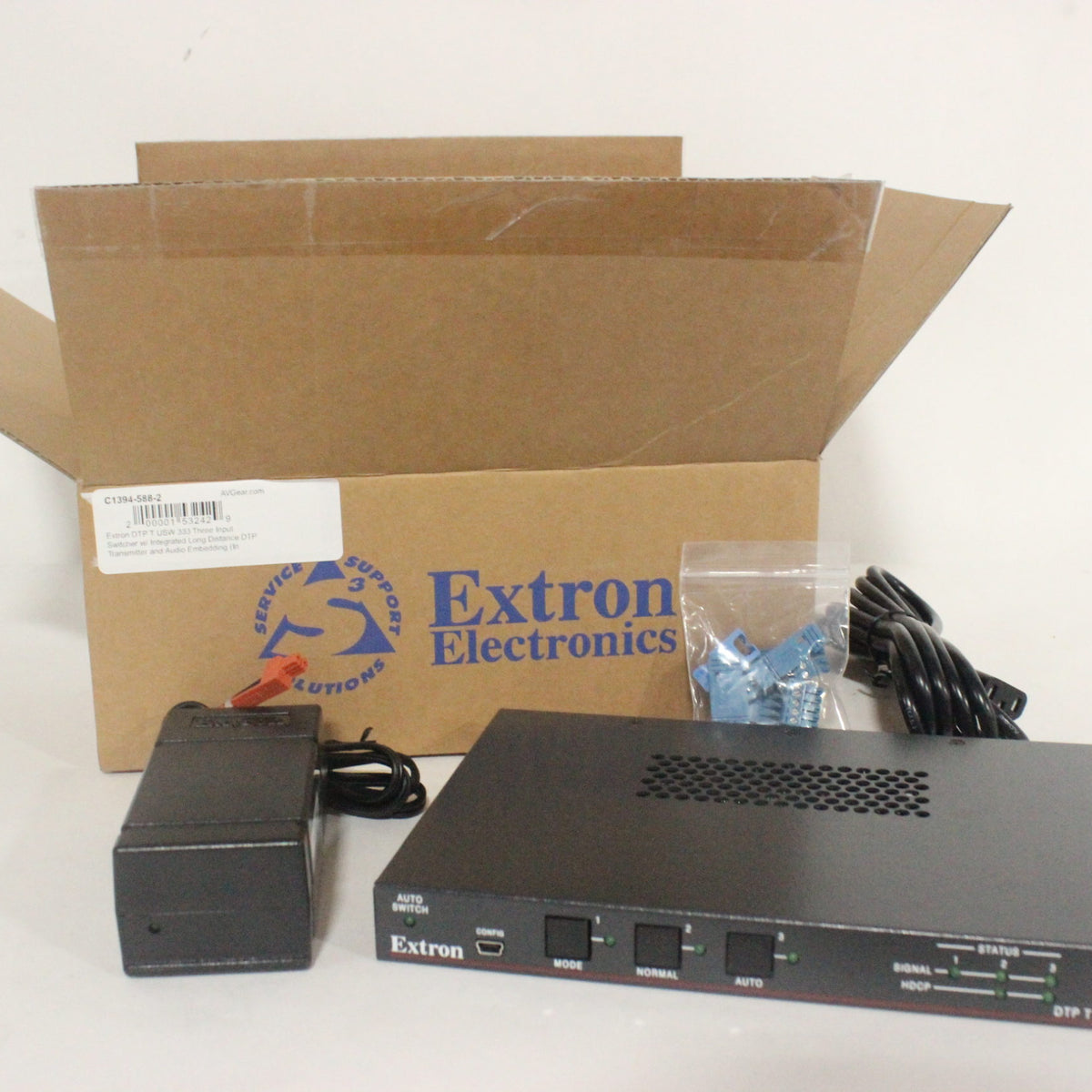 Extron DTP T USW 333 Three Input Switcher w/ Integrated Long Distance ...