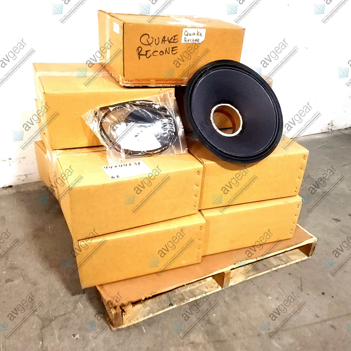 (11) Recone Kits for EM Acoustics MSE-118 Quake Subwoofers – AVGear.com