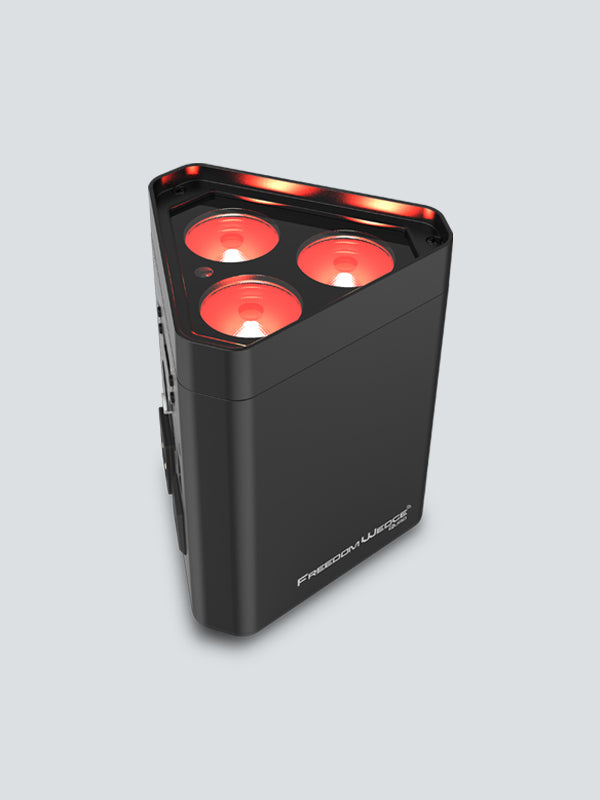 CHAUVET DJ Freedom Wedge Quad Battery-Powered Triangularly-Shaped RGBA ...