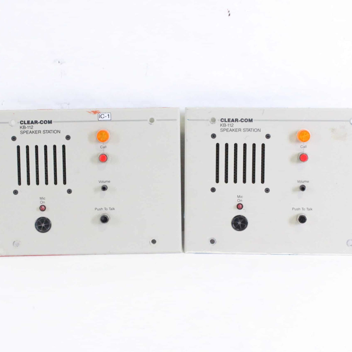 Clear-Com KB-112 Speaker Station Single-Channel Remote Station – AVGear.com