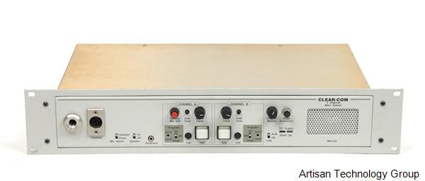 Clear-Com MS-222 2-Channel Rackmount Main Station – AVGear.com