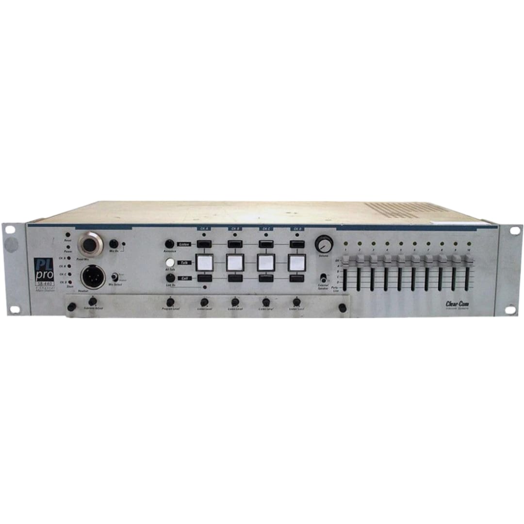 Clear-Com PL Pro SB-440 4-Channel Main Station – AVGear.com