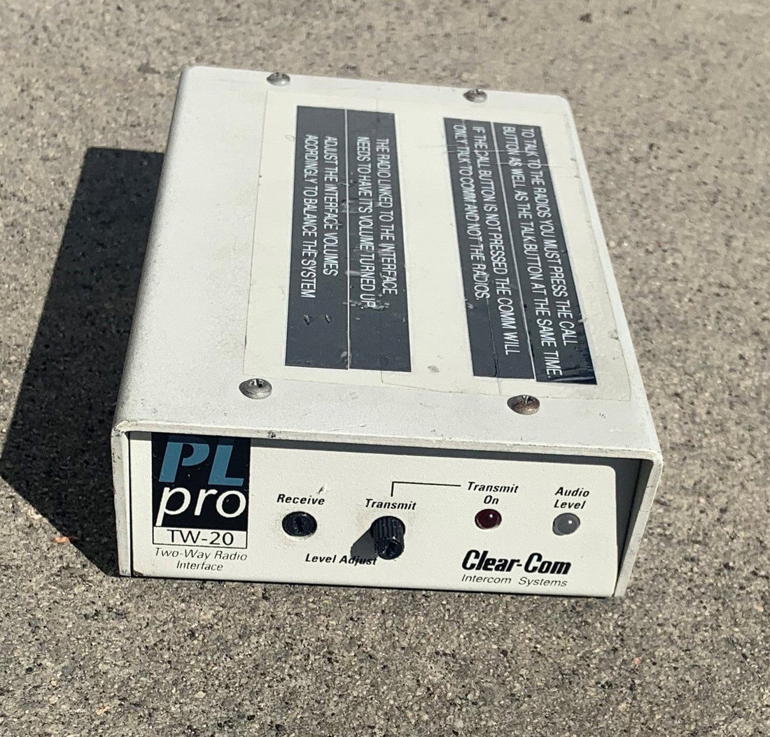 Clear-Com PL Pro TW-20 Pro TW-20 2-Way Radio Interface – AVGear.com