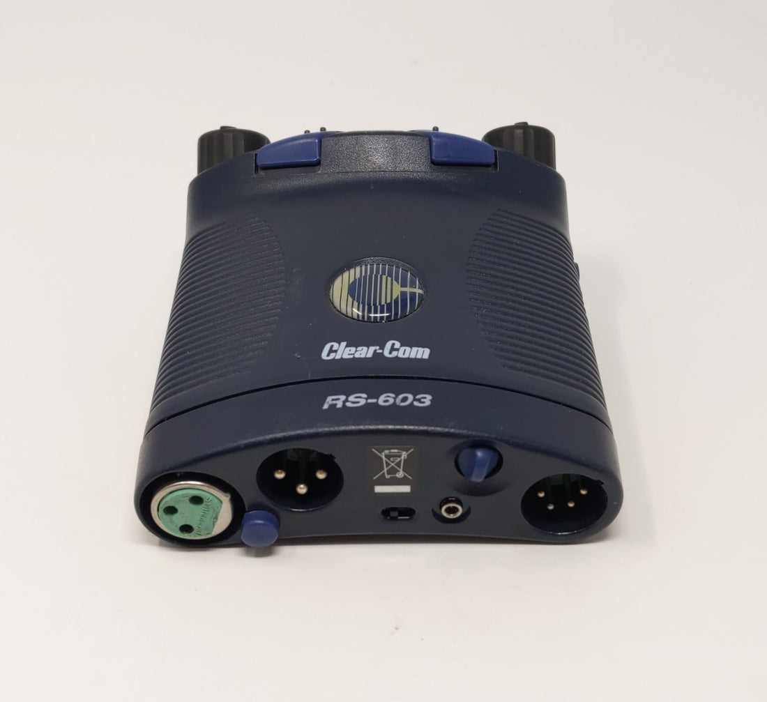 Clear-Com RS603 2-Channel Wired Intercom Beltpack Station – AVGear.com