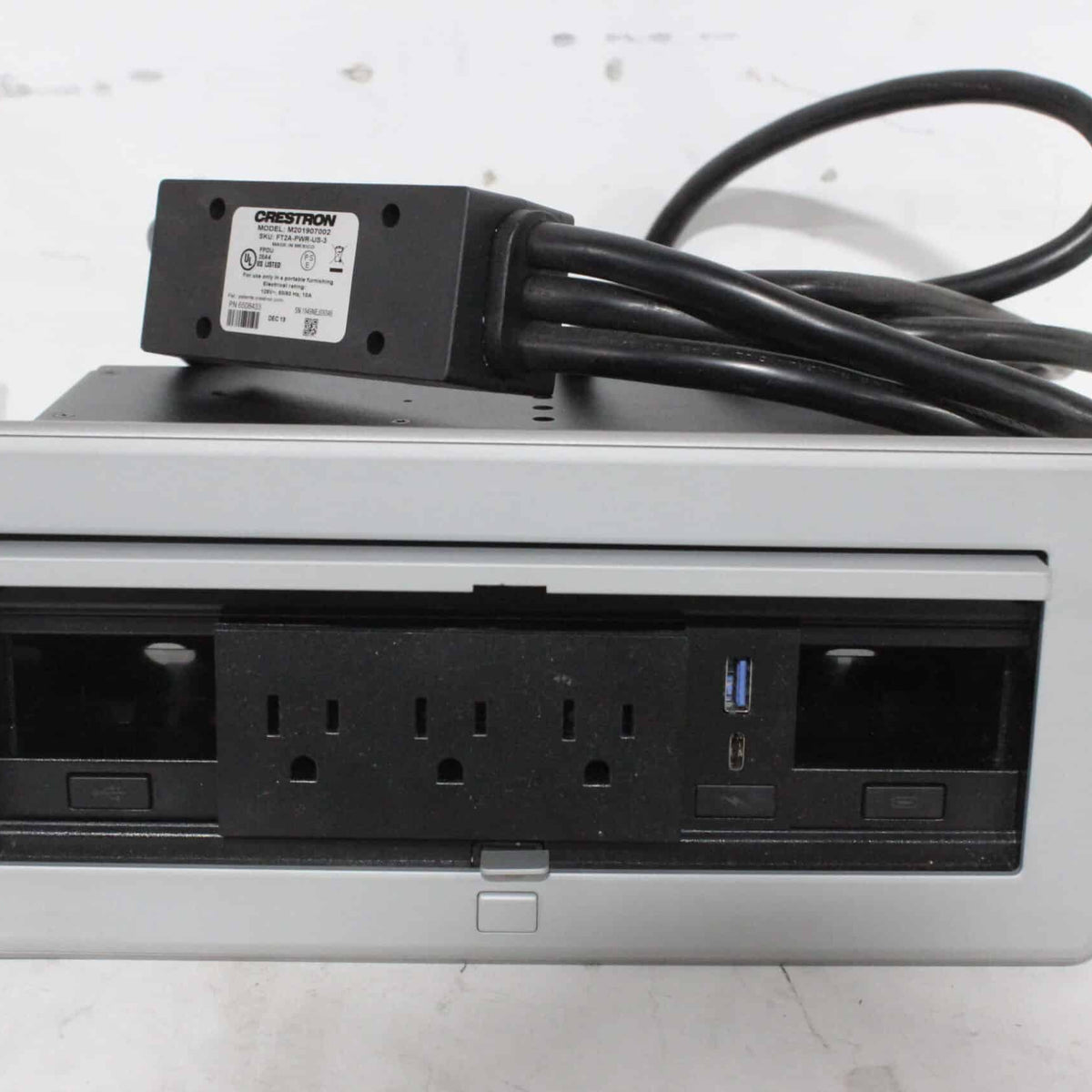 Crestron FT2-1200-ELEC-AL FlipTop Cable Management System – AVGear.com