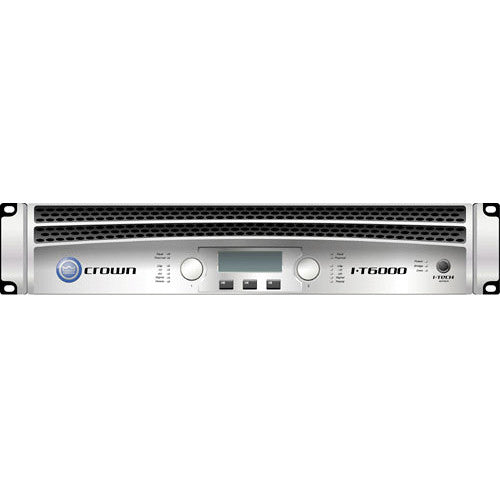 Crown Audio I-T6000 2-Channel 1750W Power Amplifier – AVGear.com