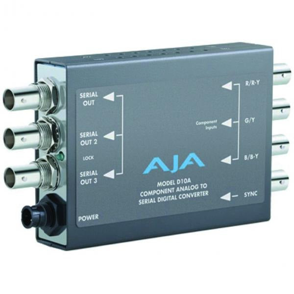 AJA D10A Component Analog to Serial Digital Converter – AVGear.com