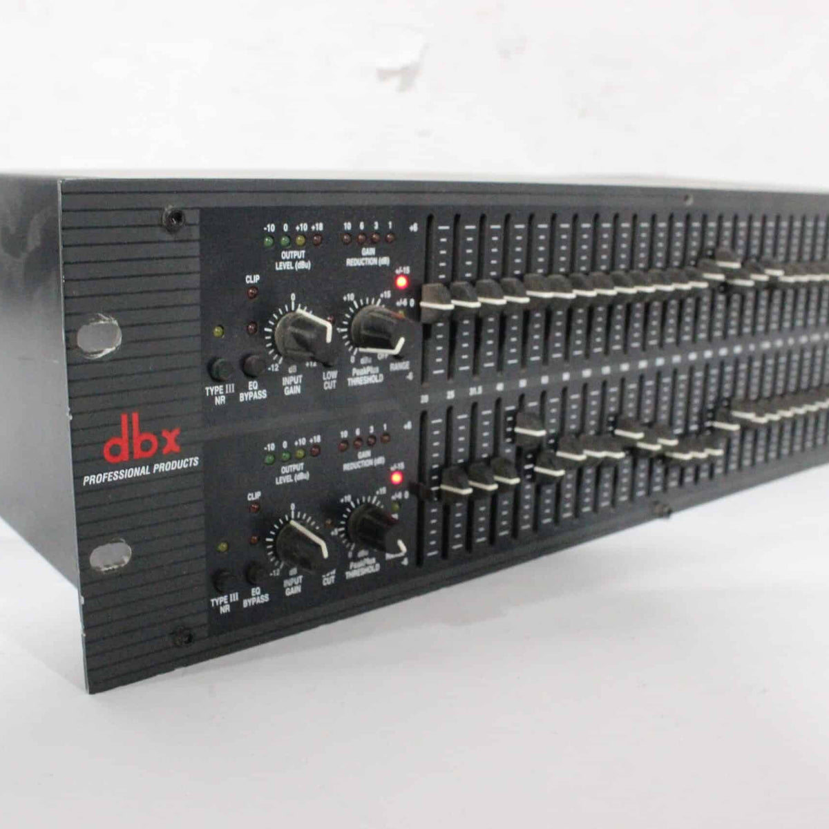 DBX 2231 Dual Channel 31-Band Graphic Equalizer/Limiter w/ Type III No ...