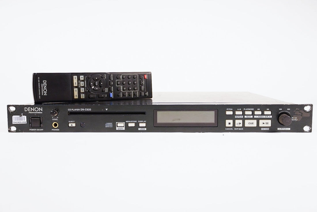 Denon DN-C620 1RU Broadcast CD Player – AVGear.com