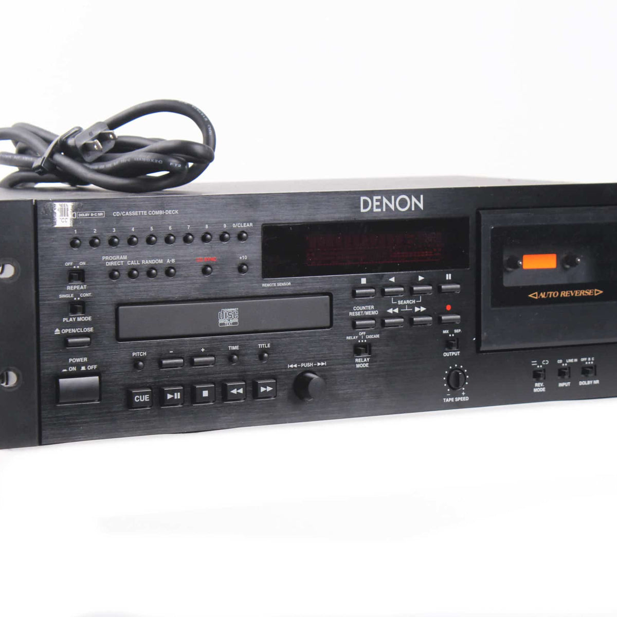 Denon DN-T625 Professional Combination CD Player and Cassette Player/R ...