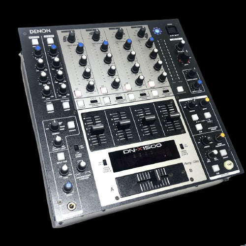Denon DN-X1500S Professional 4-Channel DJ Mixer w/ Sampling and Digita ...
