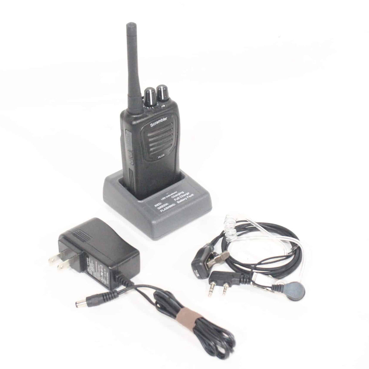 Eartec Scrambler SC-1000 Simplex Wireless PLUS 2-Way Radio w/ Ear Piec ...