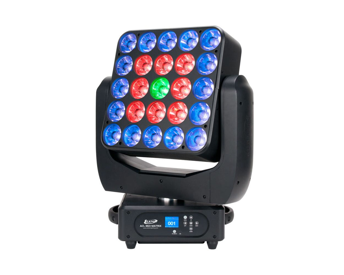 Elation ACL 360 Matrix 15W RGBW 4-in-1 Moving Light – AVGear.com