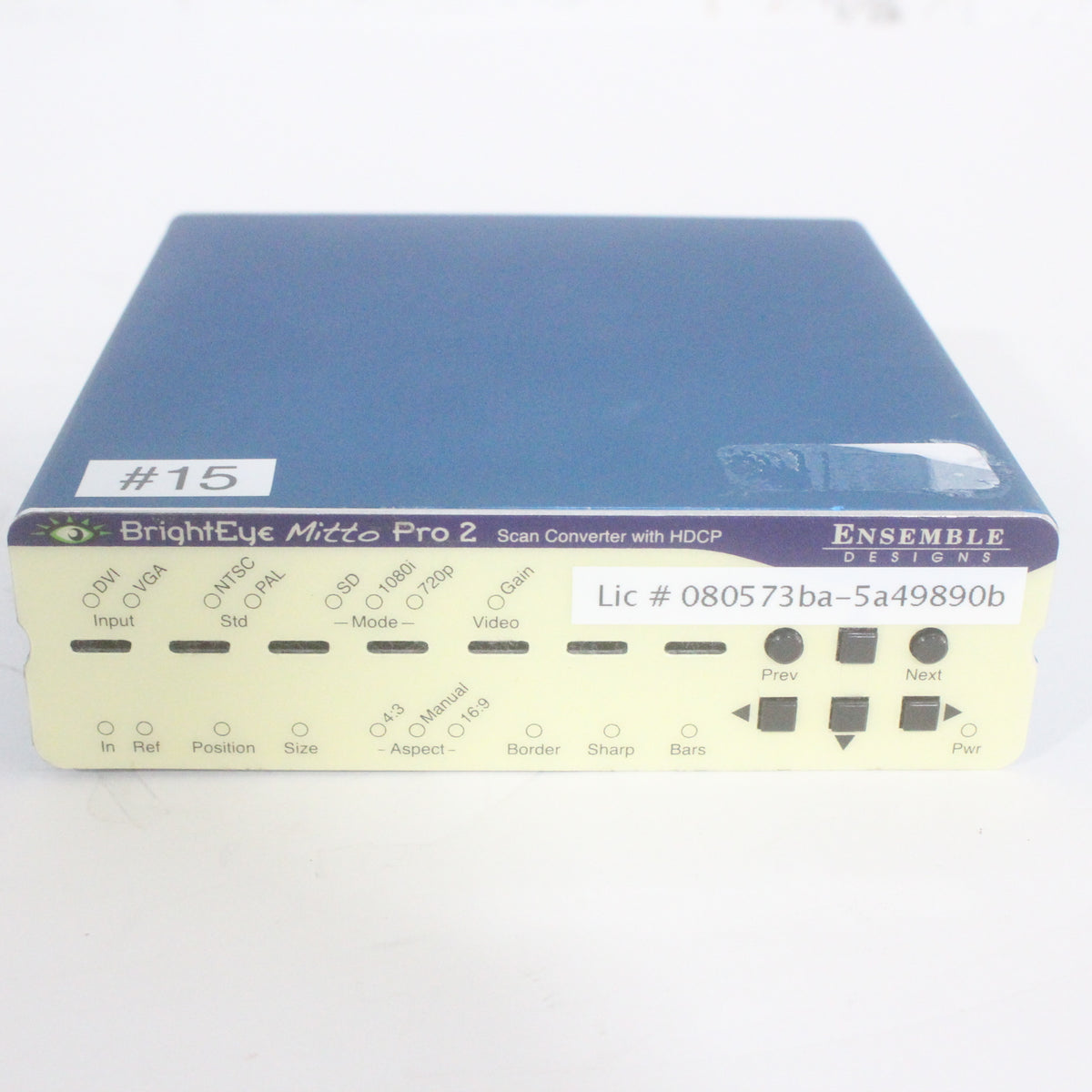 Ensemble Designs BrightEye Mitto Pro 2 Scan Converter w/ HDCP – AVGear.com