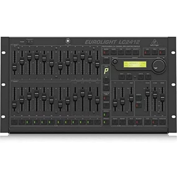 Eurolight LC2412 24-Channel DMX Lighting Console – AVGear.com