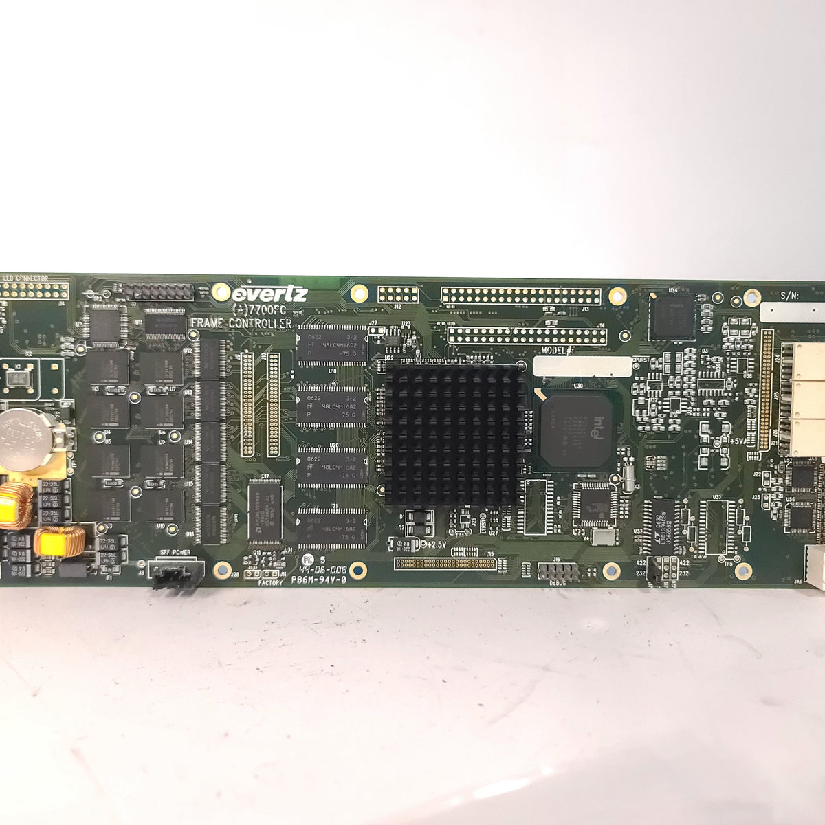 Evertz 7700FC VistaLINK Frame Controller w/ Backplane – AVGear.com