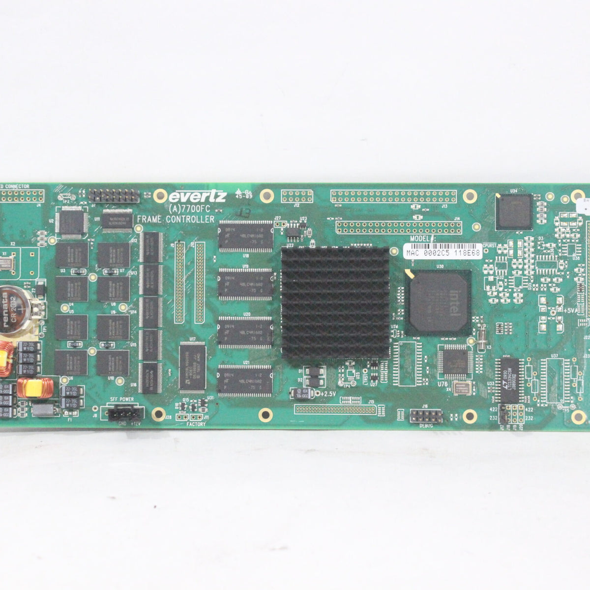 Evertz 7800FC VistaLINK Frame Controller – AVGear.com