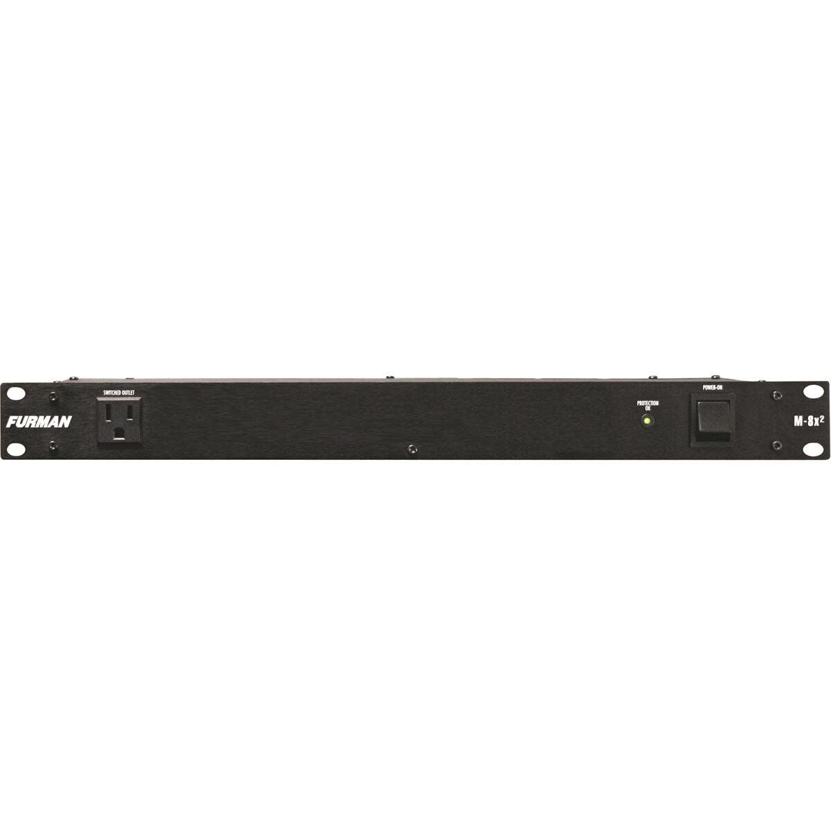Furman PL-8 Series II 8 Outlets Rack Mount Surge Protector & Power Con ...