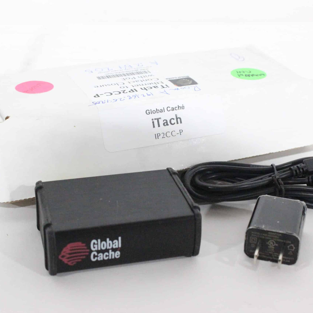 Global Cache iTach IP2CC-P Ethernet to Contact Closure w/ PoE in Origi ...