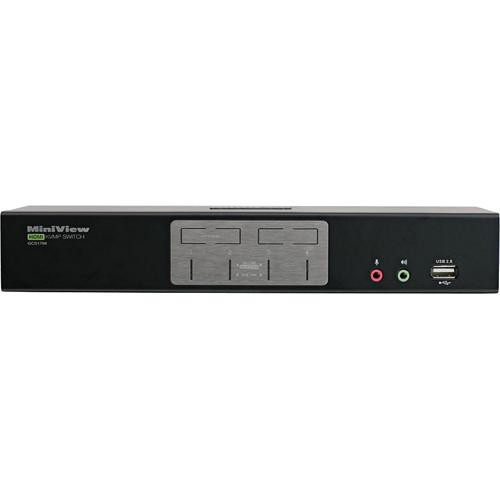 IOGear GCS1794 4-Port HDMI Multimedia KVMP Switch with Audio – AVGear.com