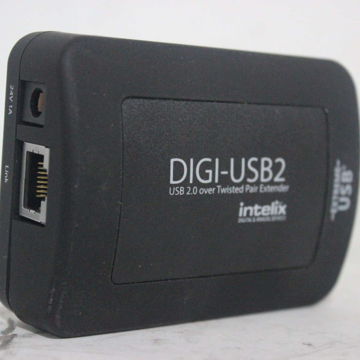 Intelix DIGI-USB2 1-Port USB 2.0 Over Twisted Pair Extender w/ CAT 5e ...