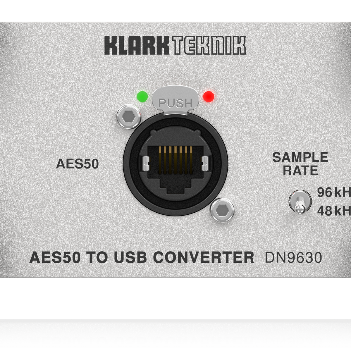 Klark Teknik KT-DN9630 DN9630 AES50 to USB 2.0 Converter w/ up to 48 B ...