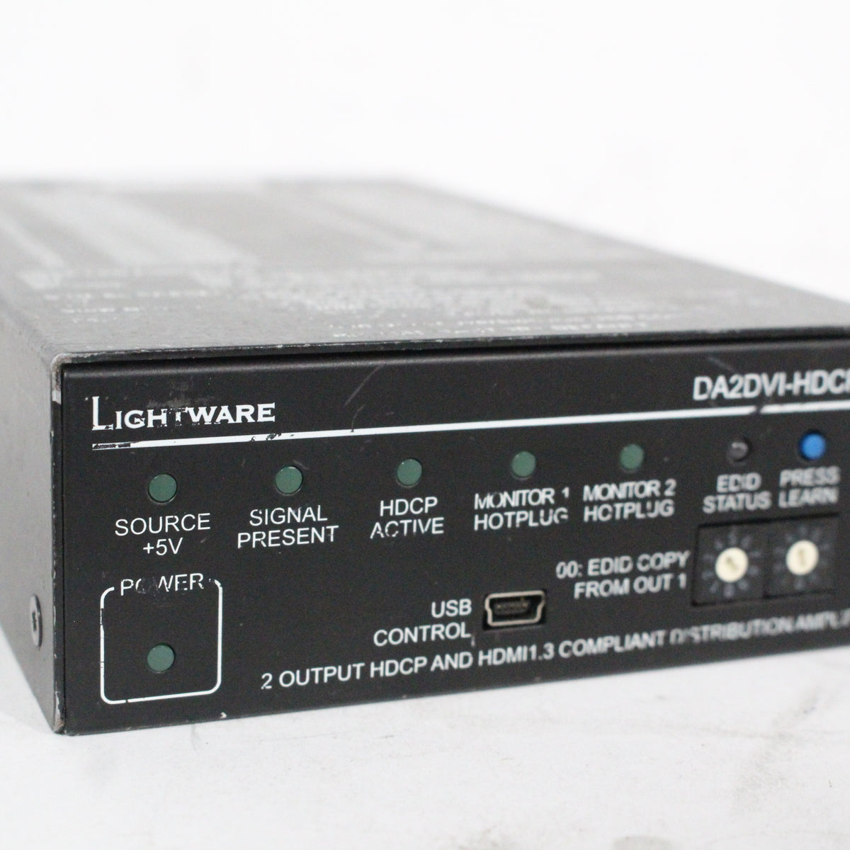 Lightware DA2DVI-HDCP-Pro Distribution Amplifier – AVGear.com