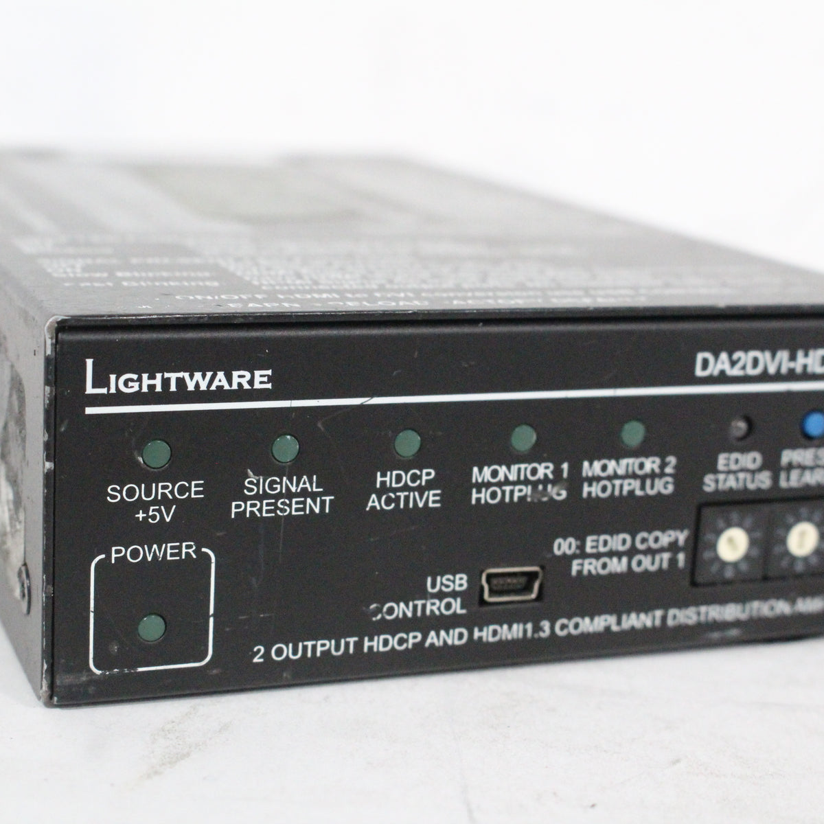 Lightware DA2DVI-HDCP-Pro Distribution Amplifier – AVGear.com