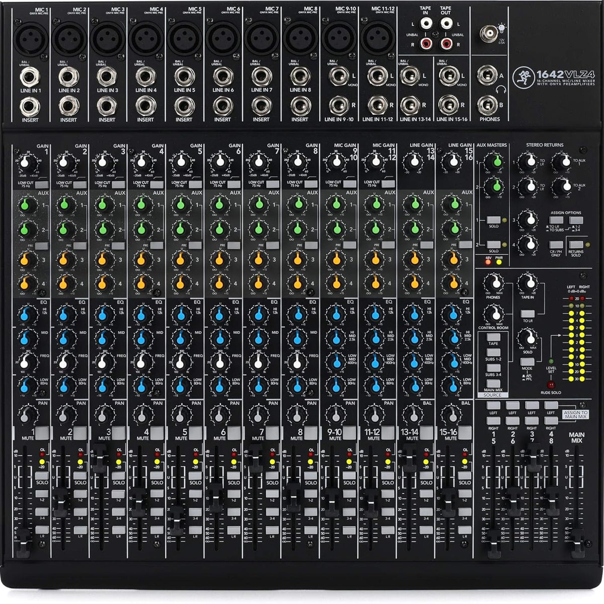Mackie 1642-VLZPRO PRO 16-Channel Mic/Line Mixer – AVGear.com