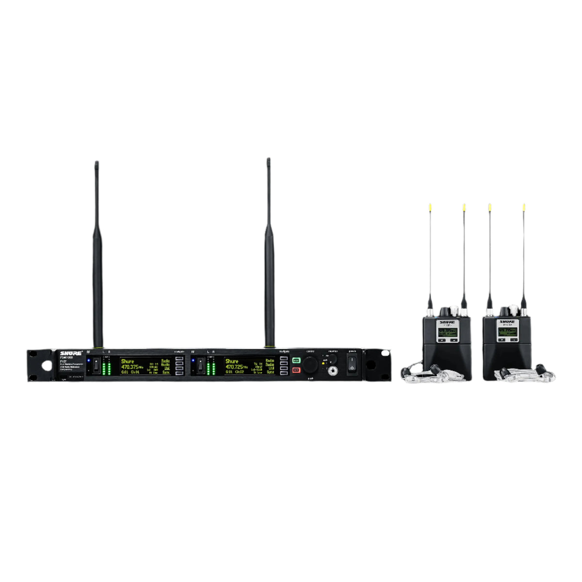 Shure PSM1000 Dual-Channel Wireless In-Ear Monitor System – AVGear.com
