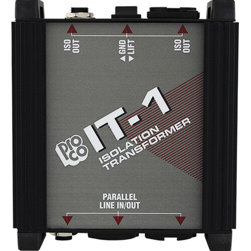 Pro Co Sound IT1 Isolation Transformer Box – AVGear.com